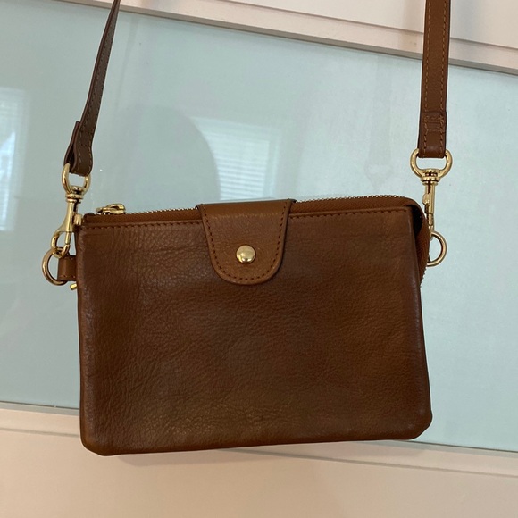 Boulevard | Bags | Boulevard Small Brown Leather Crossbody Bag | Poshmark